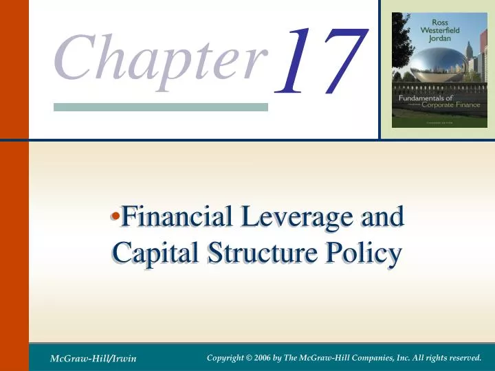 PPT - Financial Leverage and Capital Structure Policy PowerPoint ...