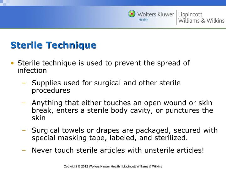PPT - Chapter 57 Surgical Asepsis PowerPoint Presentation - ID:6591913