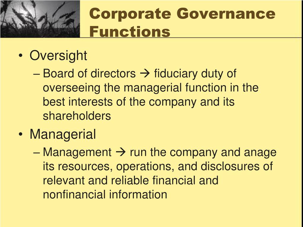 PPT - Corporate Governance dan Etika Bisnis PowerPoint Presentation ...