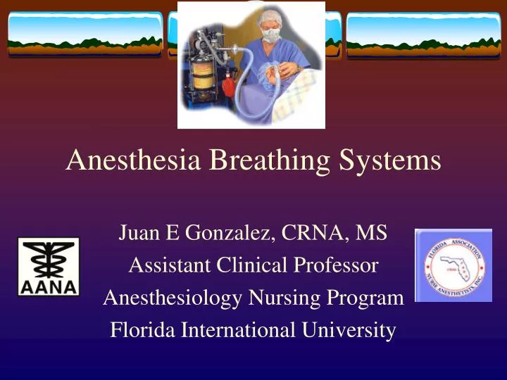 PPT - Anesthesia Breathing Systems PowerPoint Presentation, free ...