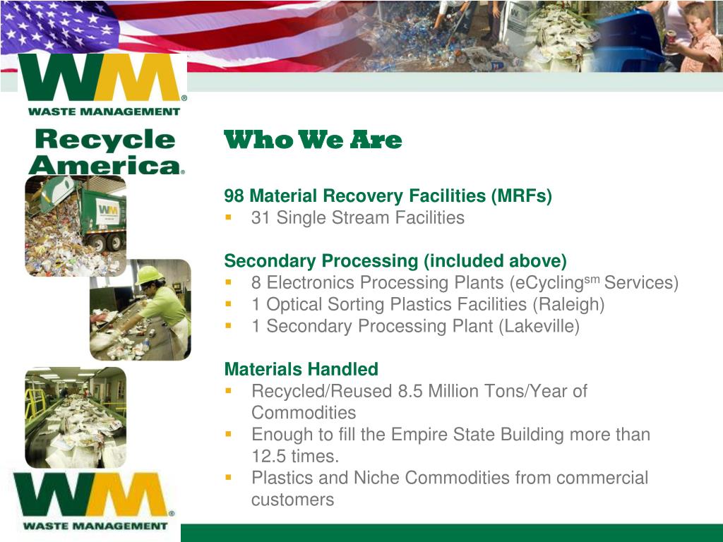 PPT - Waste Management Recycle America PowerPoint Presentation, free ...