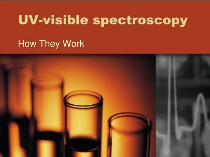 PPT - UV-visible spectroscopy PowerPoint Presentation, free download ...