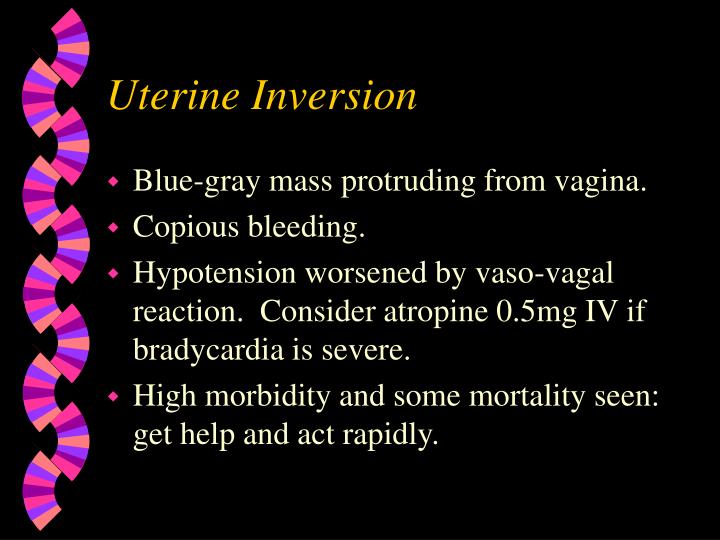 PPT - Postpartum Hemorrhage PowerPoint Presentation - ID:6594242