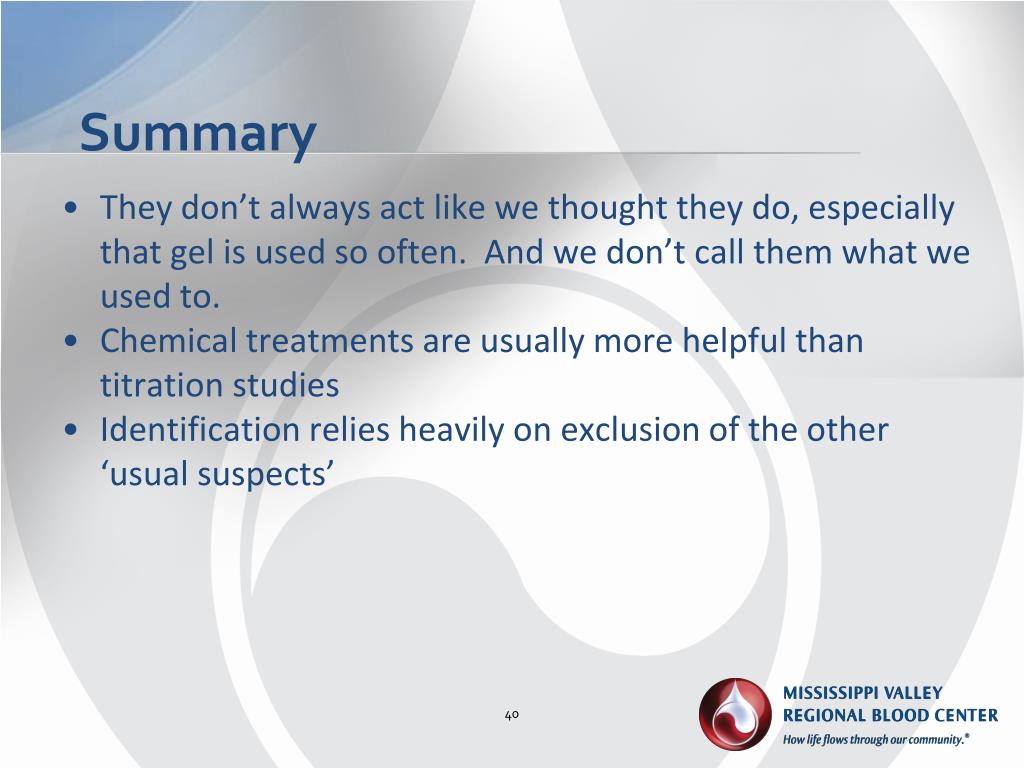 PPT - Antibodies Formerly Known as ‘High-Titer, Low-Avidity (HTLA ...