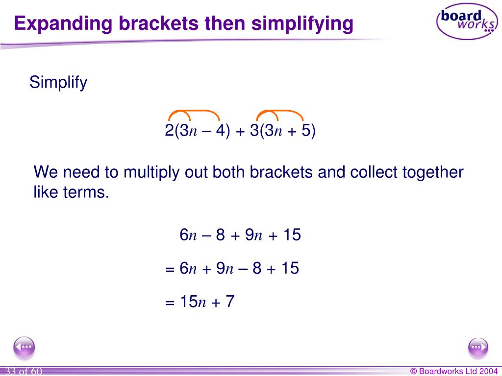 Multiply Out The Brackets The Following Class Multiply Out The Brackets The Following Class