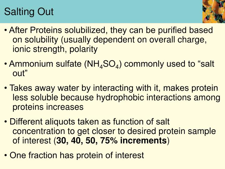 PPT - Chapter Five Protein Purification and Characterization Techniques ...