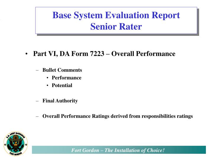 PPT - TOTAL ARMY PERFORMANCE EVALUATION SYSTEM PowerPoint Presentation ...