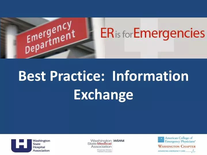 PPT - Best Practice: Information Exchange PowerPoint Presentation, free ...