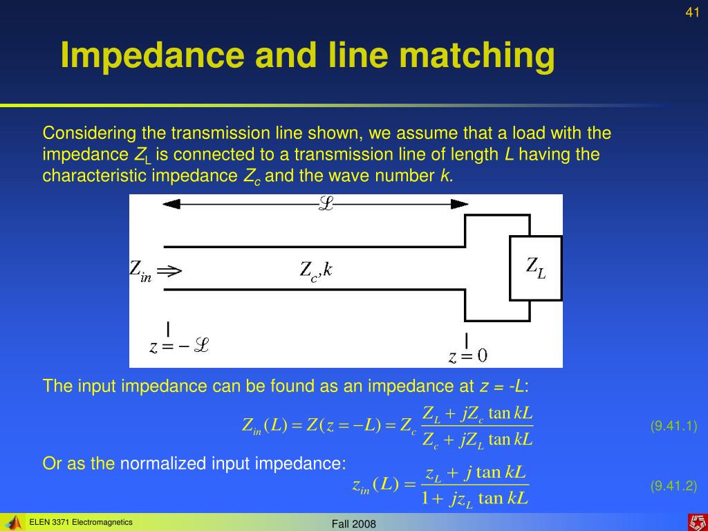 Transmission Line Impedance at Shirley Levy blog Transmission Line Impedance at Shirley Levy blog