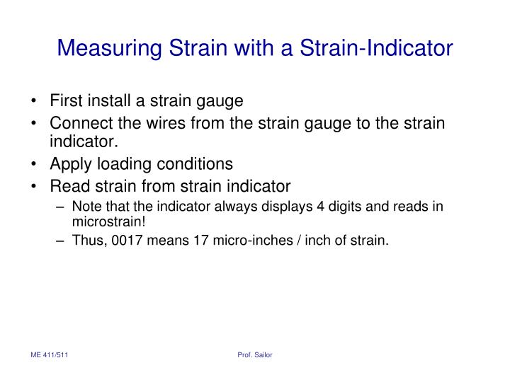 PPT - Strain Measurements PowerPoint Presentation - ID:6596951