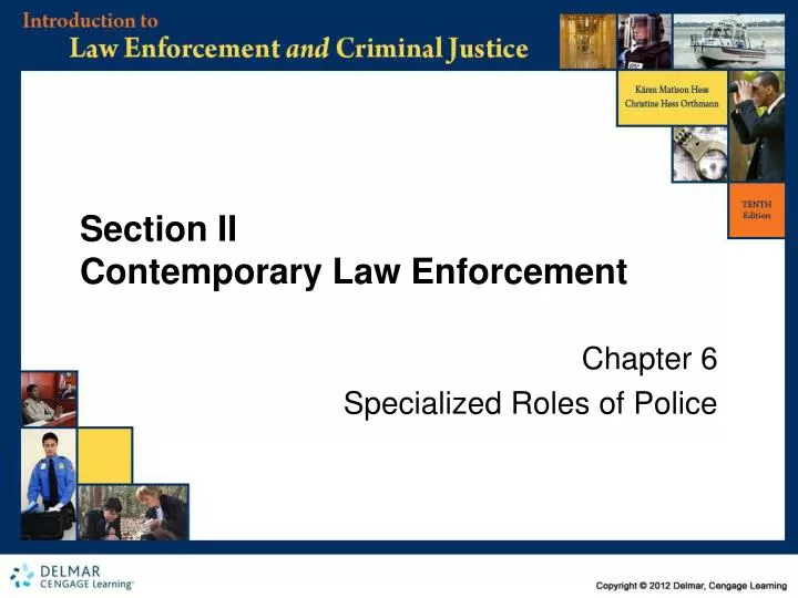 PPT - Section II Contemporary Law Enforcement PowerPoint Presentation ...