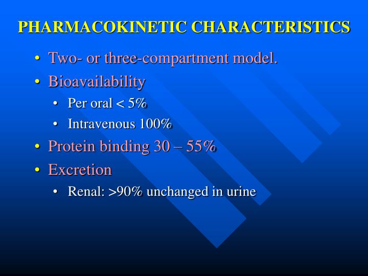 PPT - Clinical Pharmacokinetics of VANCOMYCIN PowerPoint Presentation ...
