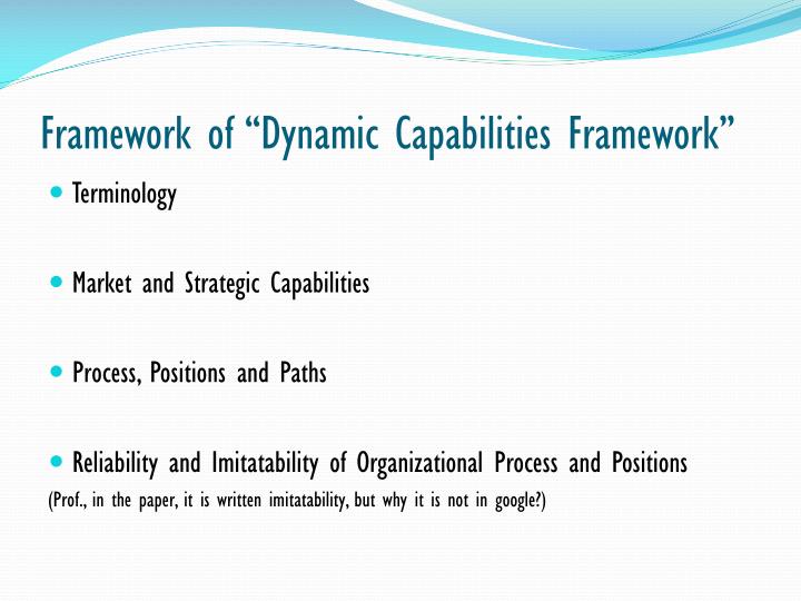 PPT - Dynamic C apabilities and S trategic M anagement PowerPoint ...