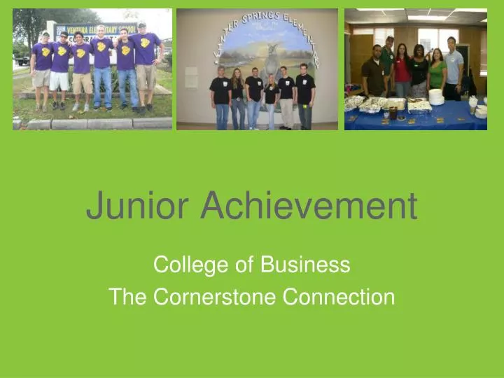 PPT - Junior Achievement PowerPoint Presentation, free download - ID ...