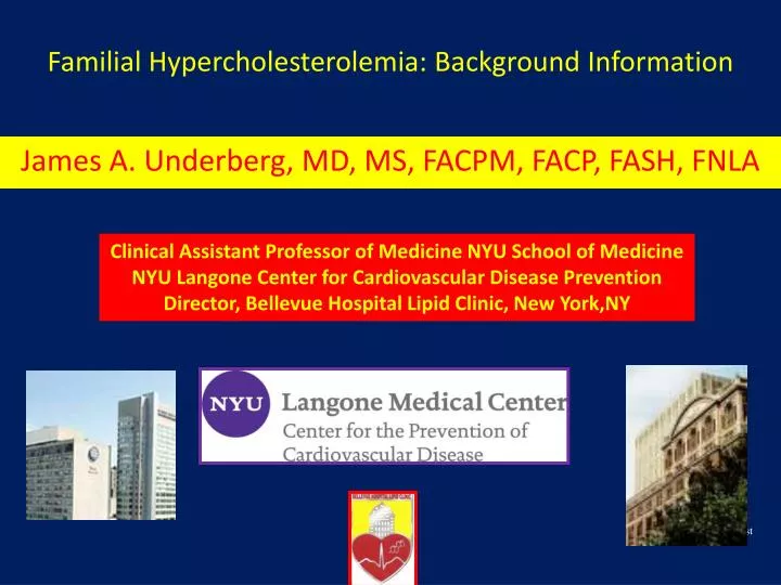 PPT - Familial Hypercholesterolemia: Background Information PowerPoint ...