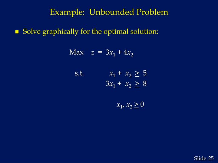 PPT - Chapter 2 An Introduction to Linear Programming : Graphical and ...