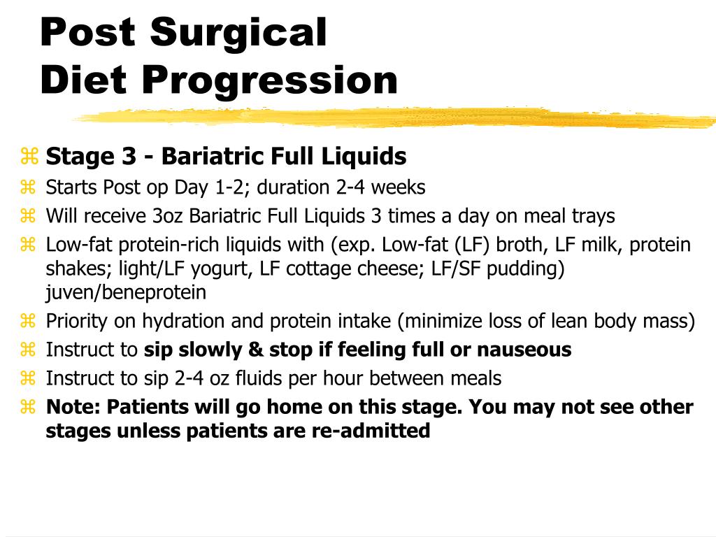 PPT - Nutrition Practice Standards for Bariatric Surgery Dana Eiesland ...
