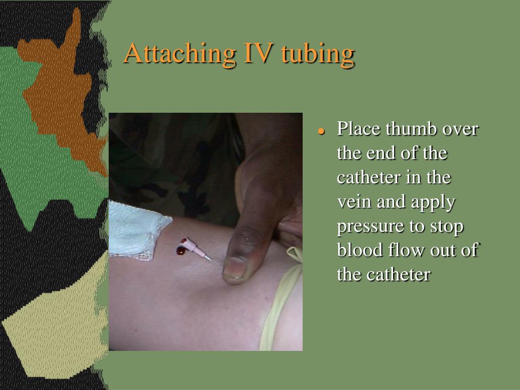 PPT - Advanced First Aid for USMC Personnel: IV Therapy PowerPoint ...