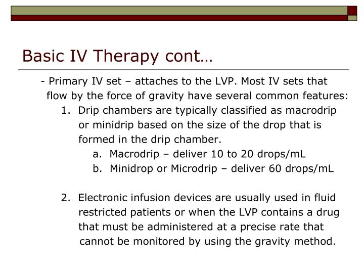 PPT - Aseptic Technique, Sterile Compounding: Intravenous and Admixture ...