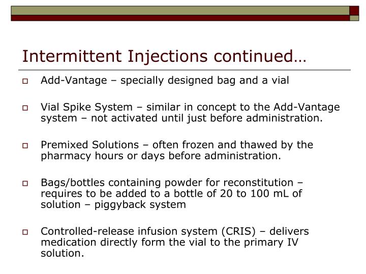 PPT - Aseptic Technique, Sterile Compounding: Intravenous and Admixture ...
