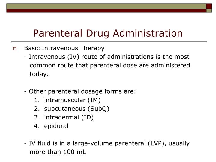 PPT - Aseptic Technique, Sterile Compounding: Intravenous and Admixture ...