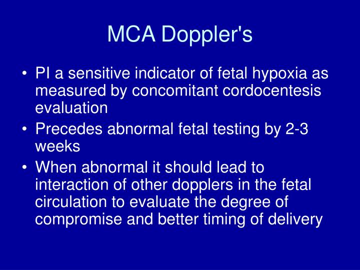 PPT - Middle Cerebral Artery Doppler PowerPoint Presentation - ID:6598483