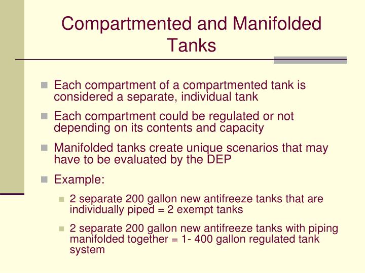 PPT - Regulated Emergency Generator Tanks and other Potential Pitfalls ...