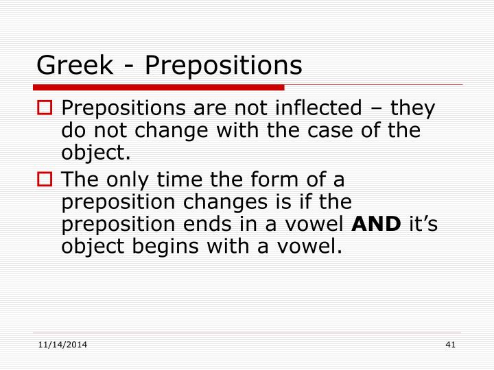 PPT - Basics of Biblical Greek PowerPoint Presentation - ID:6598643