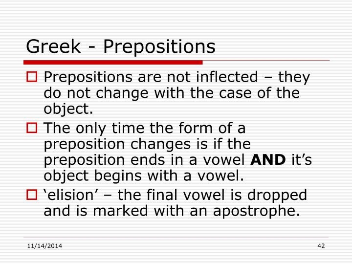 PPT - Basics of Biblical Greek PowerPoint Presentation - ID:6598643