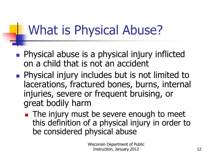 PPT - Mandatory Reporting of Child Abuse & Neglect - Training for All ...