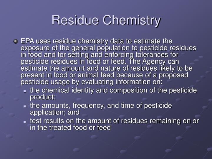 PPT - Pesticide Residue PowerPoint Presentation - ID:6598762