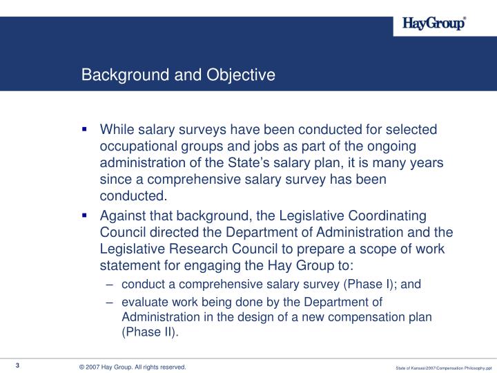 PPT - Salary Survey Report PowerPoint Presentation - ID:6598868