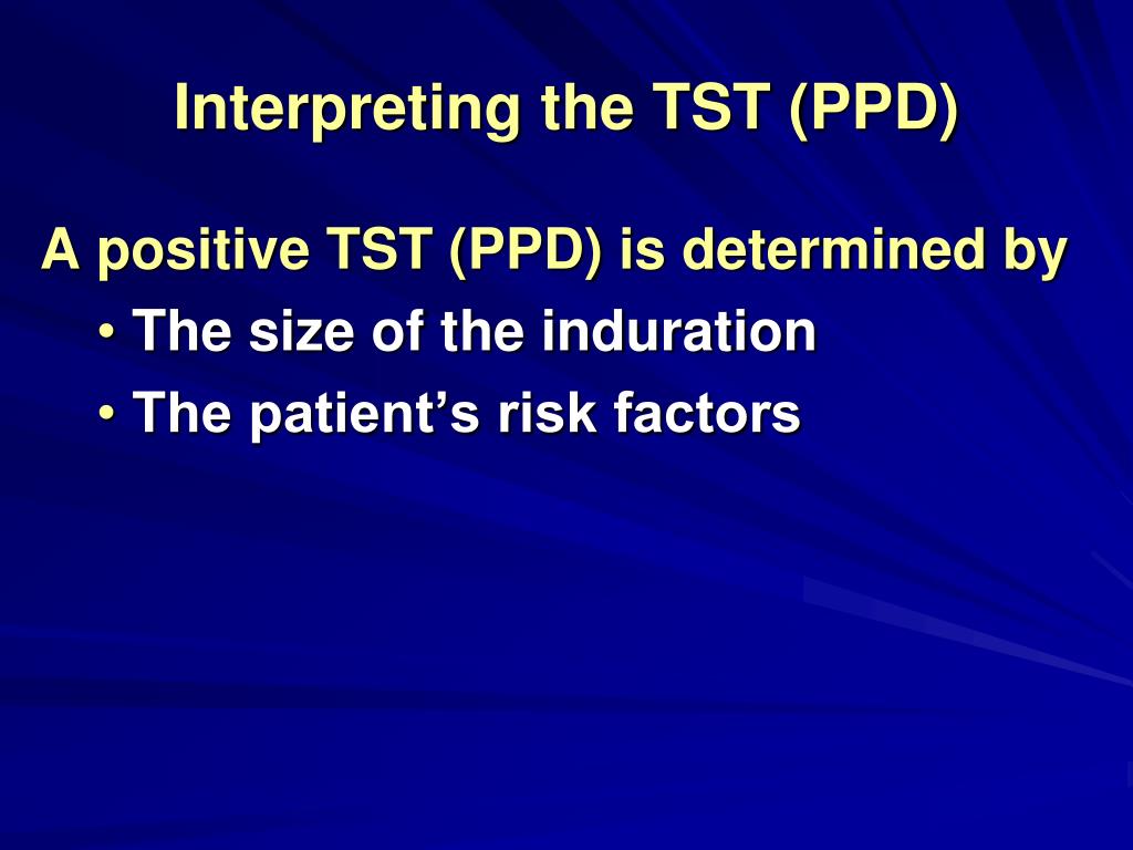 PPT - Primary Care Management of Latent Tuberculosis Infection in the ...