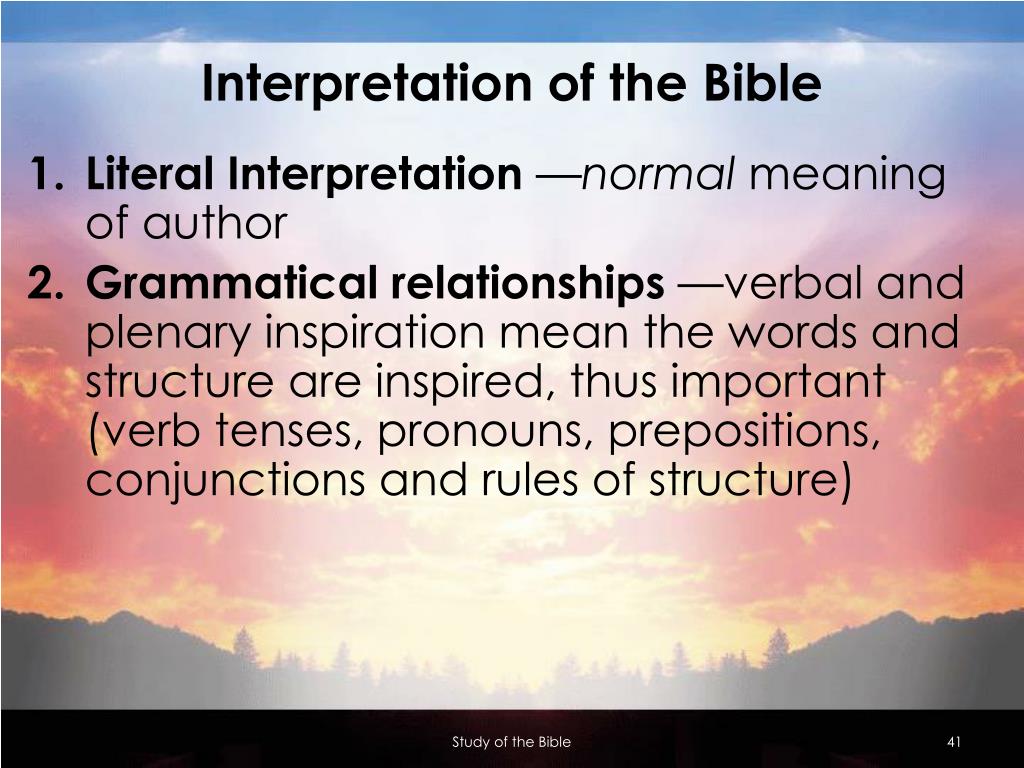 PPT - Bibliology The Study of the Bible PowerPoint Presentation, free ...