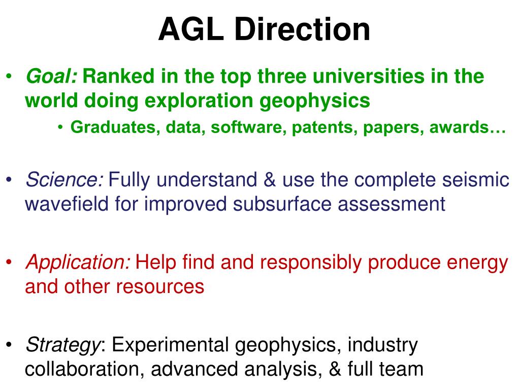 PPT - Robert R. Stewart Director, AGL PowerPoint Presentation, free ...