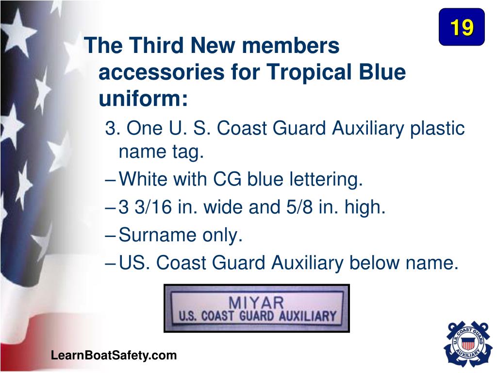 PPT - Uniform Guide Coast Guard Auxiliary 2012 By Tony and Duysevi ...