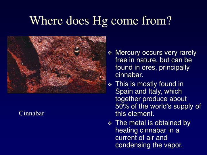 PPT - Mercury (Hg) and its uses PowerPoint Presentation - ID:6600088
