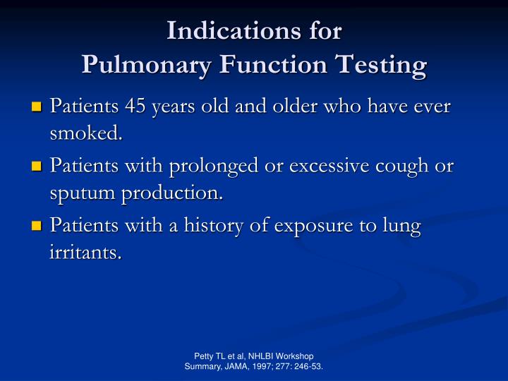 PPT - Pulmonary Function Testing PowerPoint Presentation - ID:6600186
