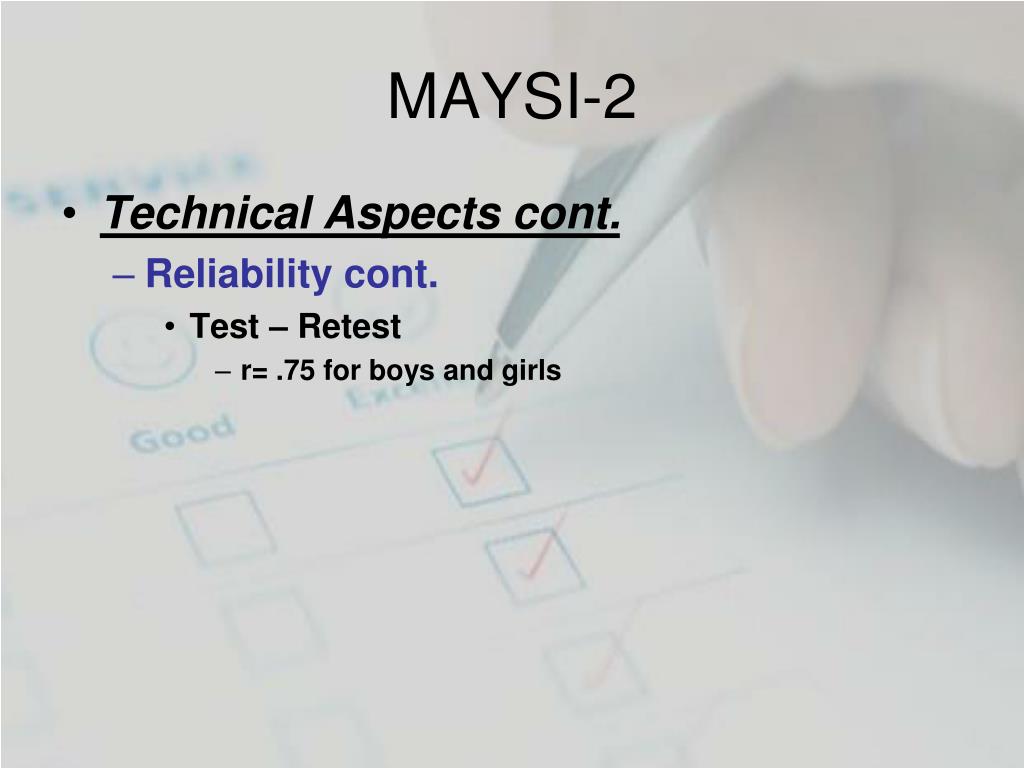 PPT - Massachusetts Youth Screening Instrument Version 2 (MAYSI-2 ...