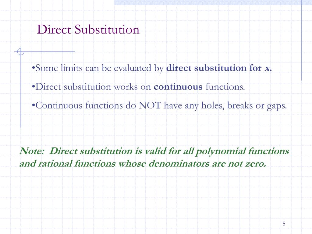 Ppt Evaluating Limits Analytically Powerpoint Presentation Free