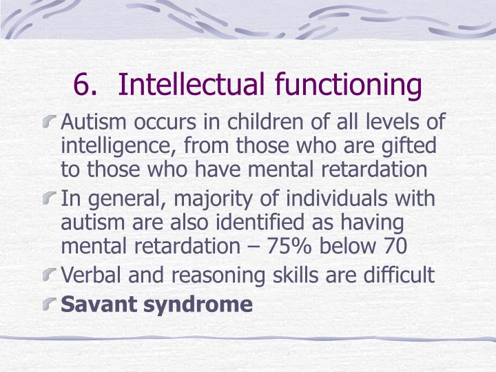 PPT - AUTISM PowerPoint Presentation - ID:6603469