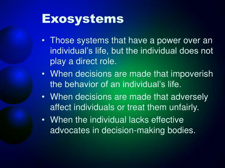 PPT - Human Ecological / Family Systems Model PowerPoint Presentation ...