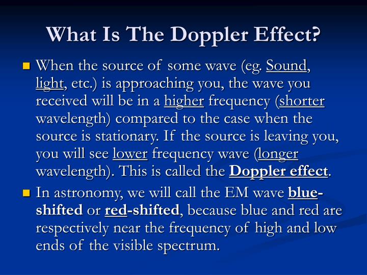 PPT - Doppler Effect PowerPoint Presentation - ID:6604889
