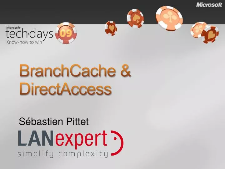 PPT - BranchCache & DirectAccess PowerPoint Presentation, free download ...