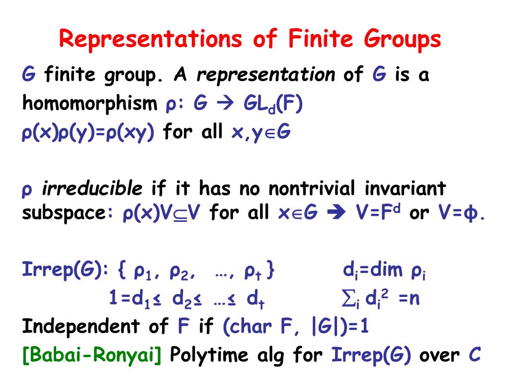 Ppt Expanders Groups And Representations Powerpoint Presentation