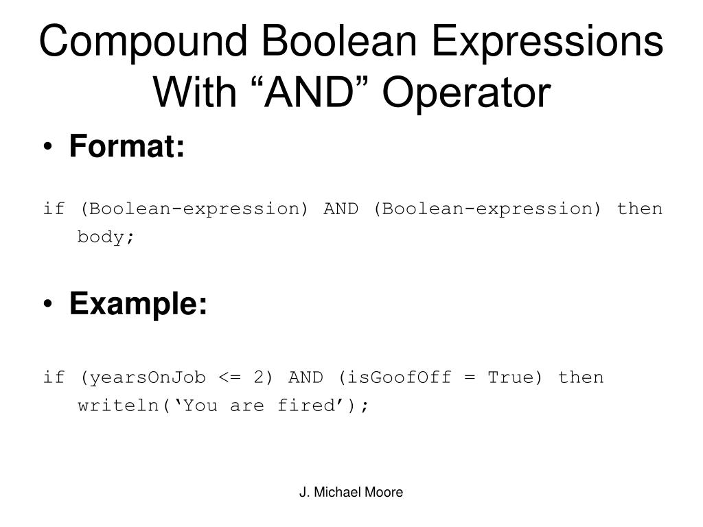 PPT Logic And Boolean Expressions PowerPoint Presentation Free 