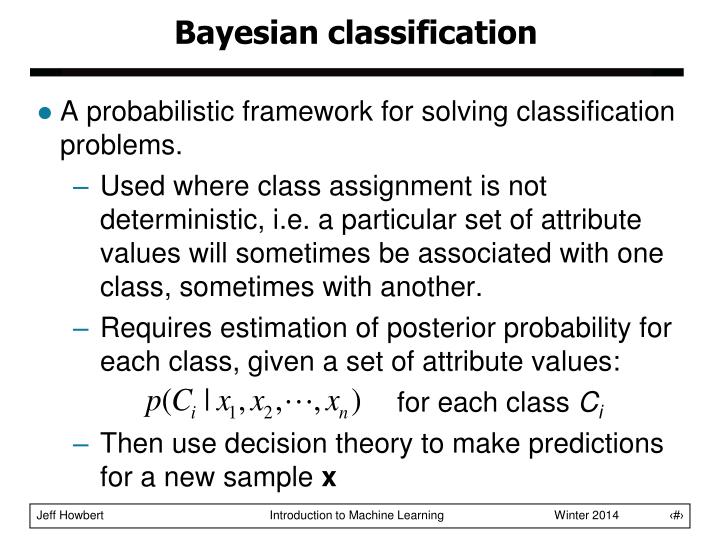 Ppt Classification Bayesian Classifiers Powerpoint Presentation Id 6606961