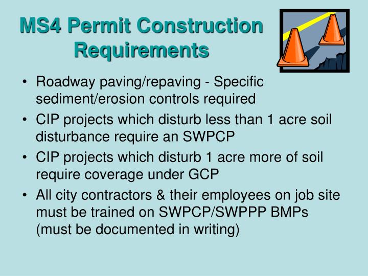 PPT - Construction & Post Construction Stormwater Quality Mitigation ...