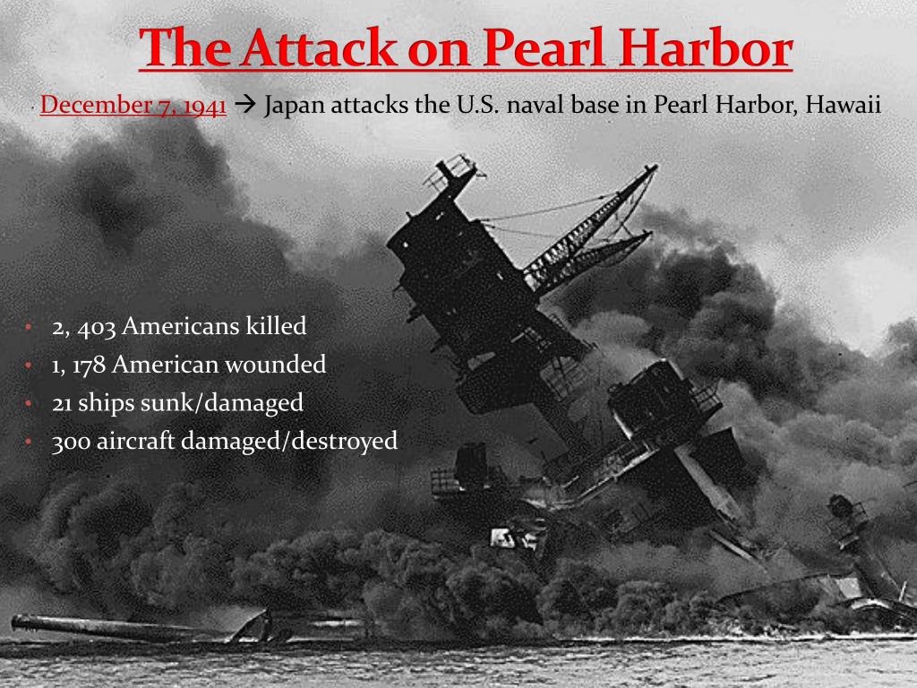 PPT - America Mobilizes for War: The Impact of the Pearl Harbor Attack ...