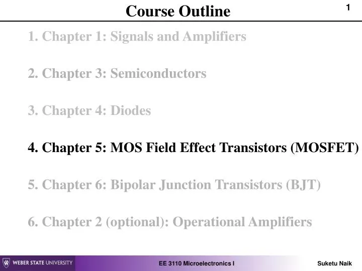 PPT - Course Outline PowerPoint Presentation, free download - ID:6610468